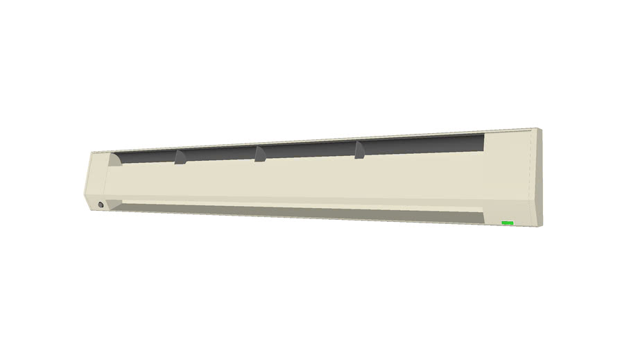 Baseboard Heater 6ft - Detailed | 3D Warehouse
