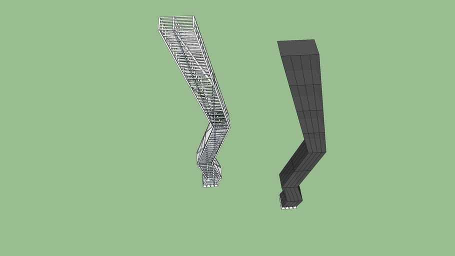 Tilted Tower Structure new | 3D Warehouse