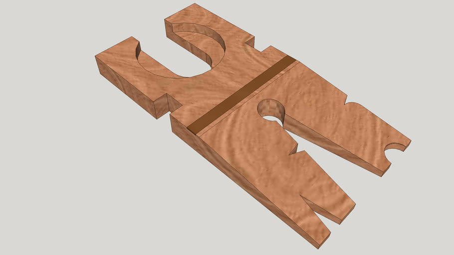 2in1 Bench Pin With Vise | 3D Warehouse