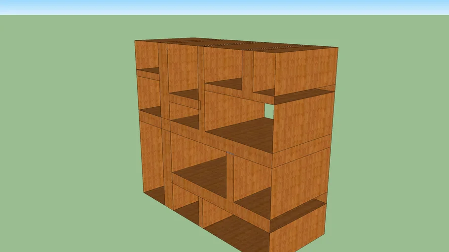 Modern Bookcase | 3D Warehouse