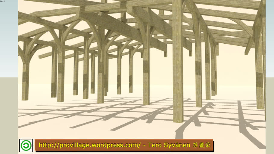 Timber framing | 3D Warehouse