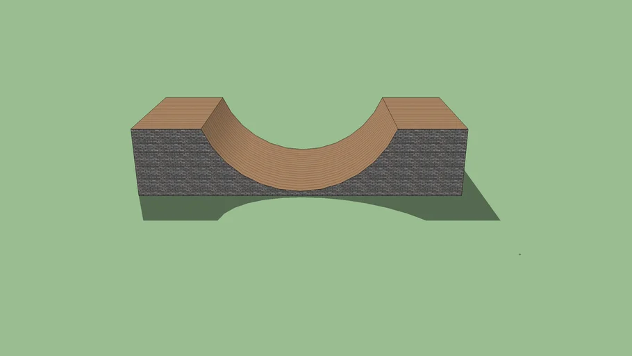 Half pipe skate park | 3D Warehouse