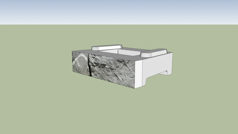 Half-Step Standard Block B2 | 3D Warehouse