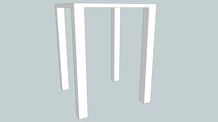 Simple table | 3D Warehouse