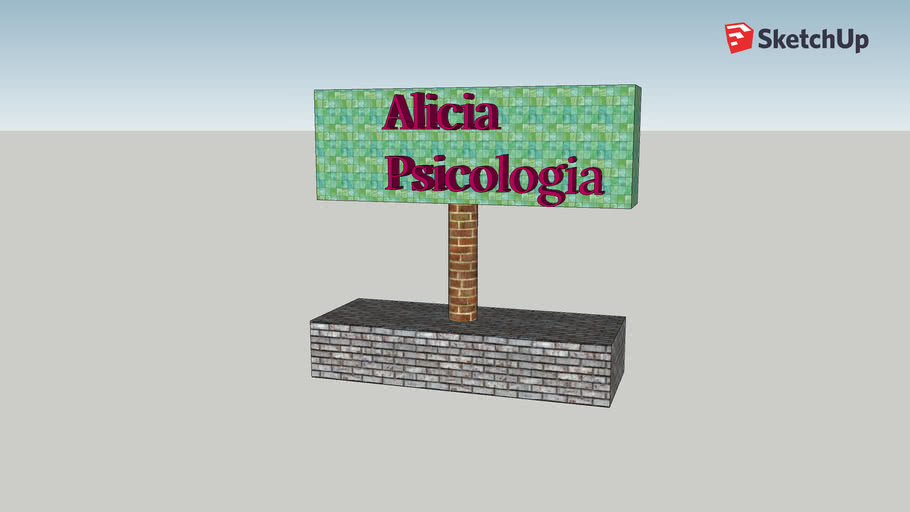 LETRERO 3D | 3D Warehouse