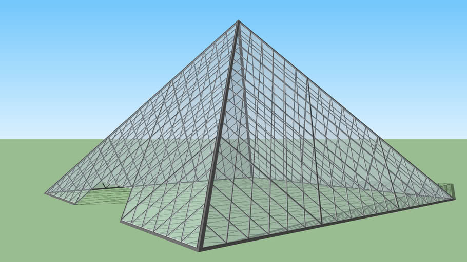 PIRAMIDE DE LOUVRE (incompleto) | 3D Warehouse