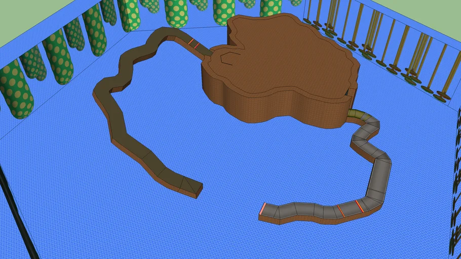 Mario Kart Lecce's Medium Road 'Custom Track' | 3D Warehouse