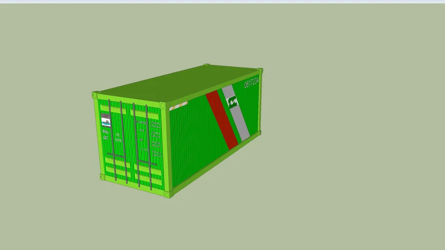 Container 01 | 3D Warehouse