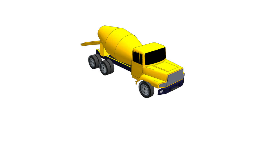 Concrete Mixer | 3D Warehouse
