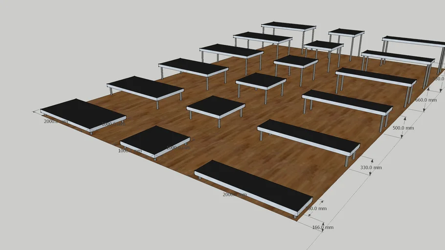 Podeste | 3D Warehouse