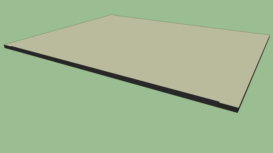Desktop rectangle | 3D Warehouse