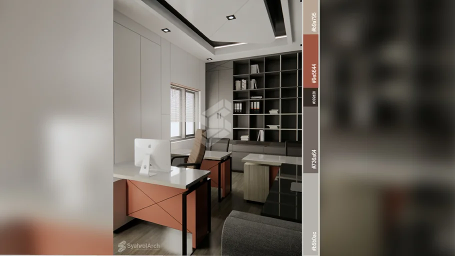 Ruang Kantor, Staff Room | 3D Warehouse