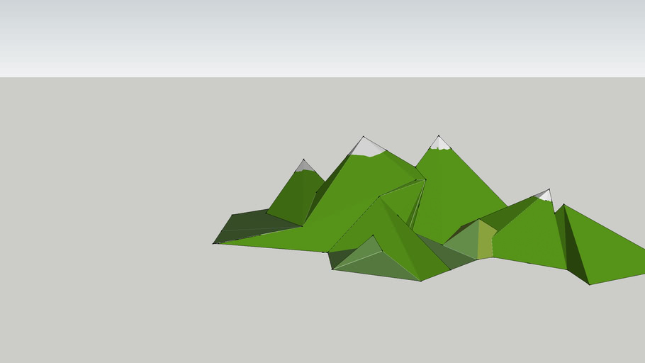 mountain range | 3D Warehouse