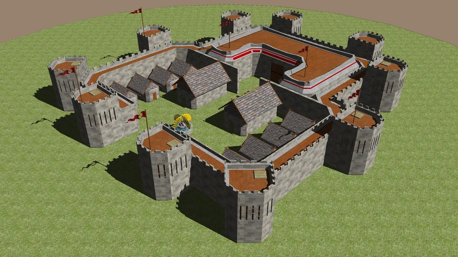 Castle Outpost | 3D Warehouse