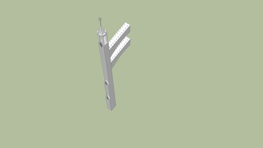 Gothic Flying Buttress | 3D Warehouse