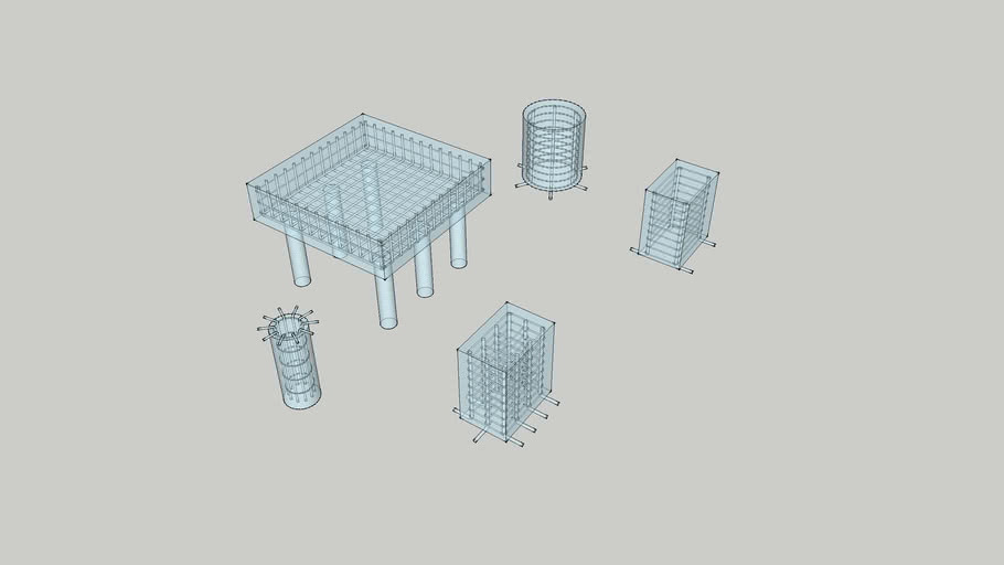 Piling Reinforcement | 3D Warehouse