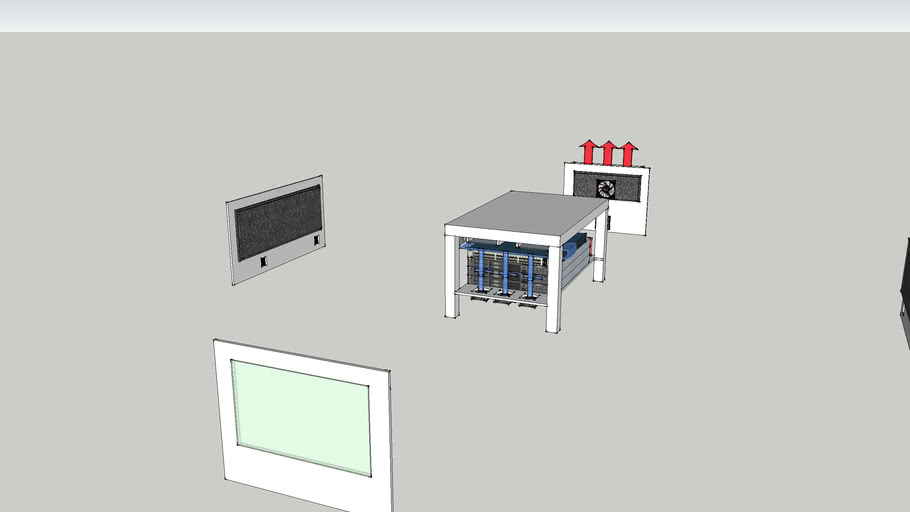 Ikea Lack Server Rack | 3D Warehouse