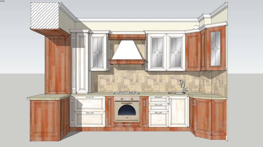 Classical kitchen | 3D Warehouse