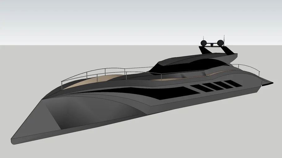 26m Superyacht- Sport yacht | 3D Warehouse