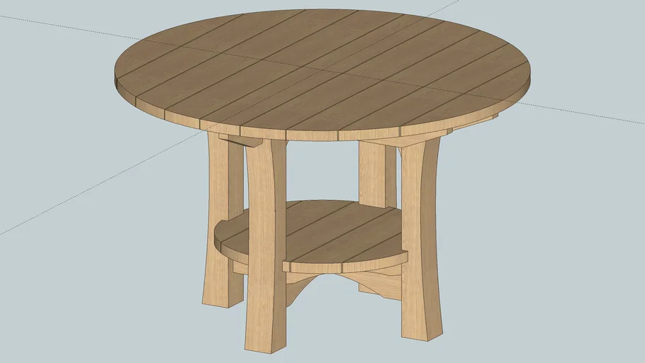 Limbert Outdoor Table | 3D Warehouse