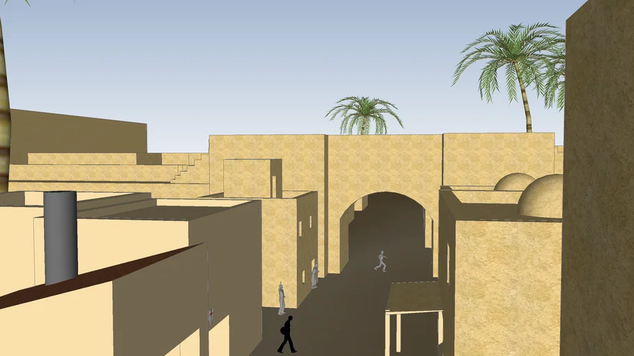 Arabic- Medieval town..( INCOMPLEATE) | 3D Warehouse