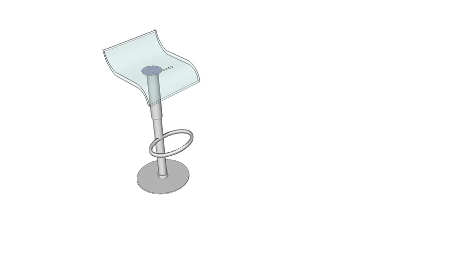 SCAN DESIGN Sling bar stool | 3D Warehouse