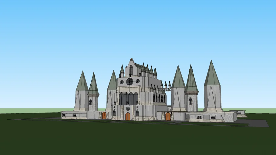 Huge Cathedral | 3D Warehouse