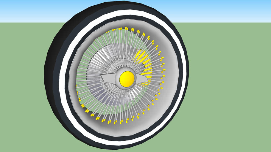 DAYTON WIRE WHEEL | 3D Warehouse