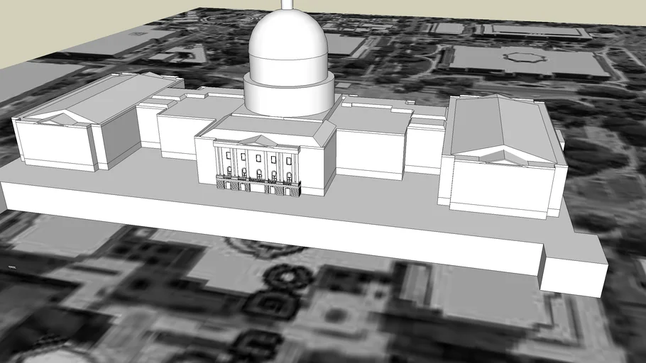 Model of The Capitol of the United States of America | 3D Warehouse