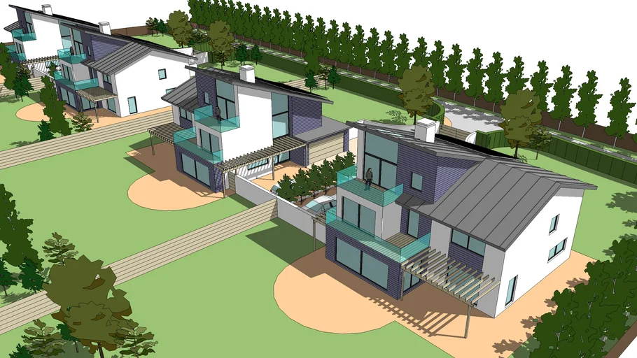 Housing Development | 3D Warehouse