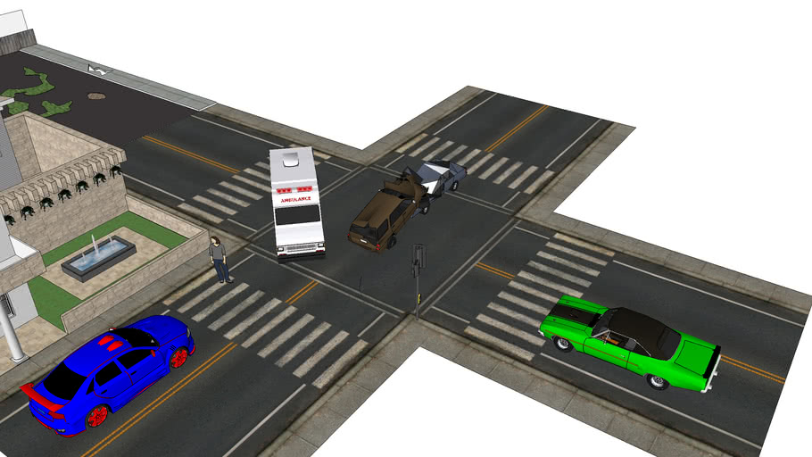 intersection | 3D Warehouse