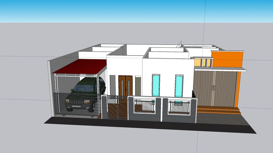 sebelum atap fix | 3D Warehouse