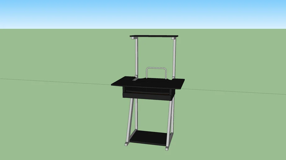 Computer Table | 3D Warehouse