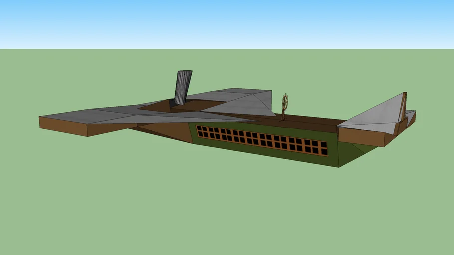 Somewhat Unrealistic Airplane | 3D Warehouse