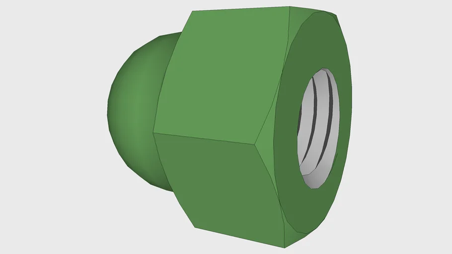 Tuerca ciega | 3D Warehouse