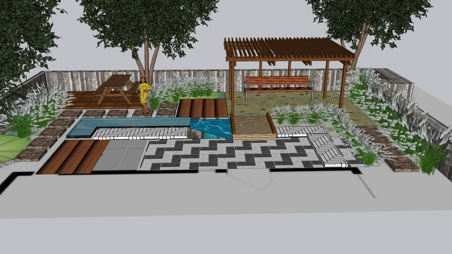 a small bridge | 3D Warehouse