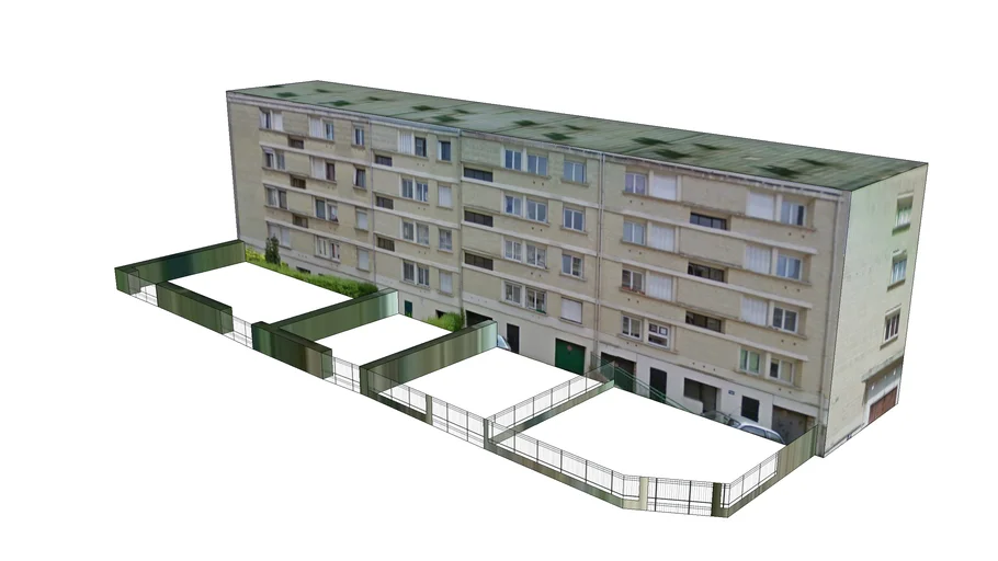 5 Rue Singer, 14000 Caen, France | 3D Warehouse