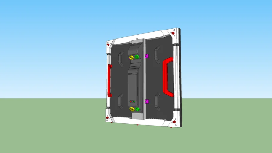 ROE DM 2.6 LED Panel | 3D Warehouse