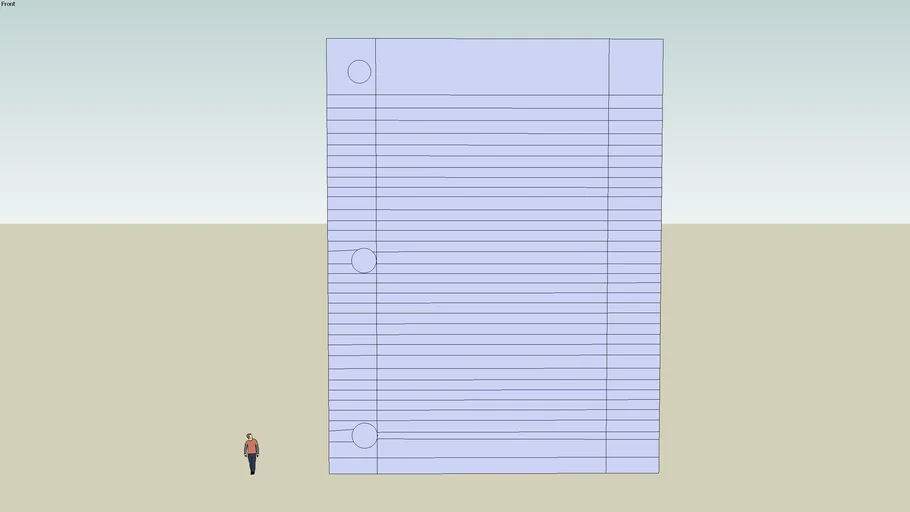 the largest paper ever | 3D Warehouse