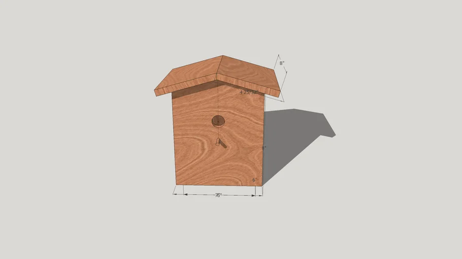 Simple Birdhouse | 3D Warehouse