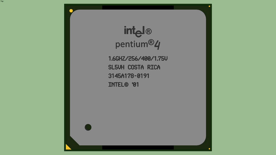 Intel Pentium 4 (SL5VH) | 3D Warehouse