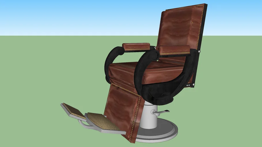 Barber chair | 3D Warehouse