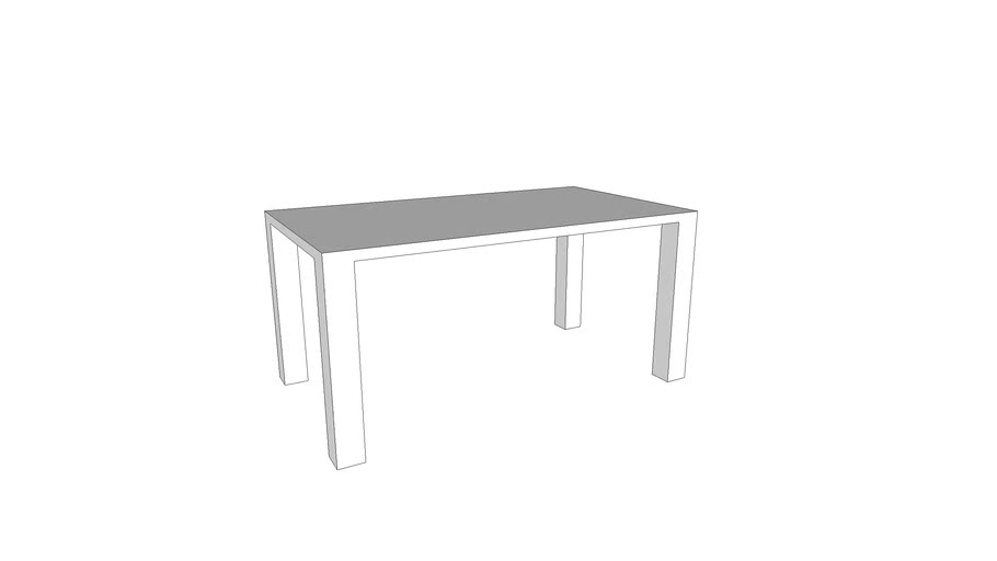 Inmod Abby Dining Table | 3D Warehouse