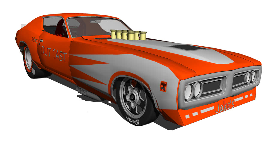 Dodge Charger Funny Car | 3D Warehouse