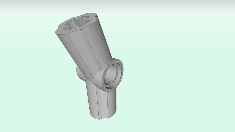Lego Technic Axle Extender 157 Degree | 3D Warehouse