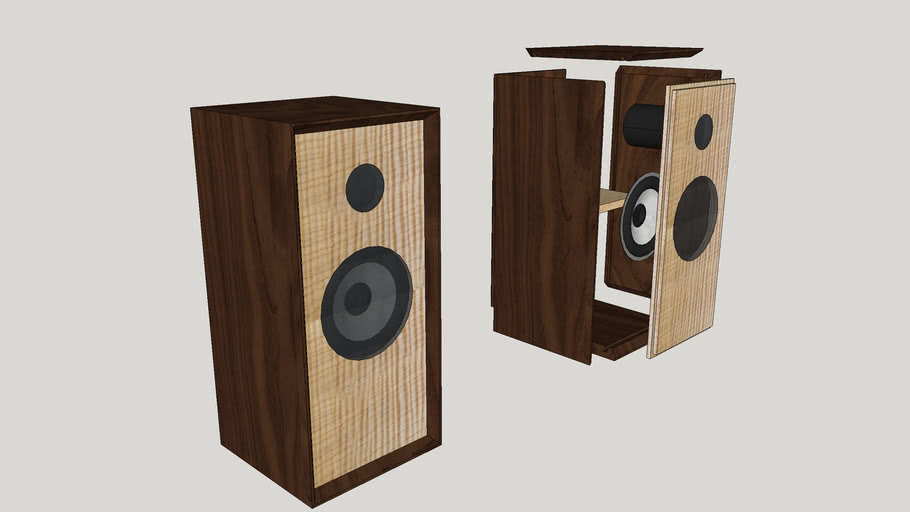 Wooden Speakers | 3D Warehouse