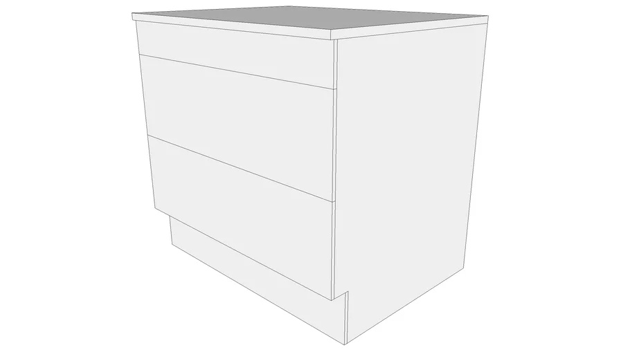 kitchen 80cm drawers | 3D Warehouse
