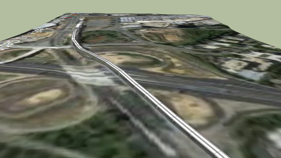 Silver Line Tysons Metro to McLean Metro | 3D Warehouse