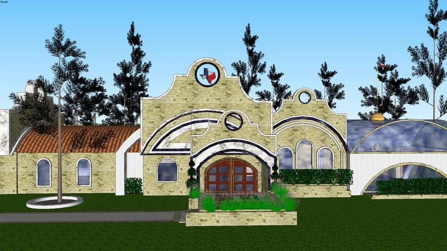 Post-Modern Ranch Style Home | 3D Warehouse