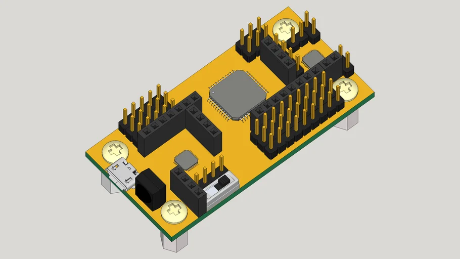 DAGU Micro Magician V2 Robot Controller | 3D Warehouse
